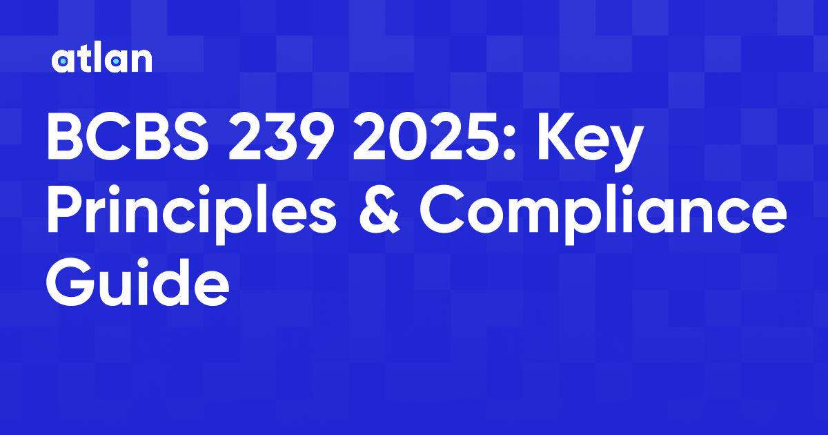 BCBS 239 2025: Key Principles & Compliance Guide