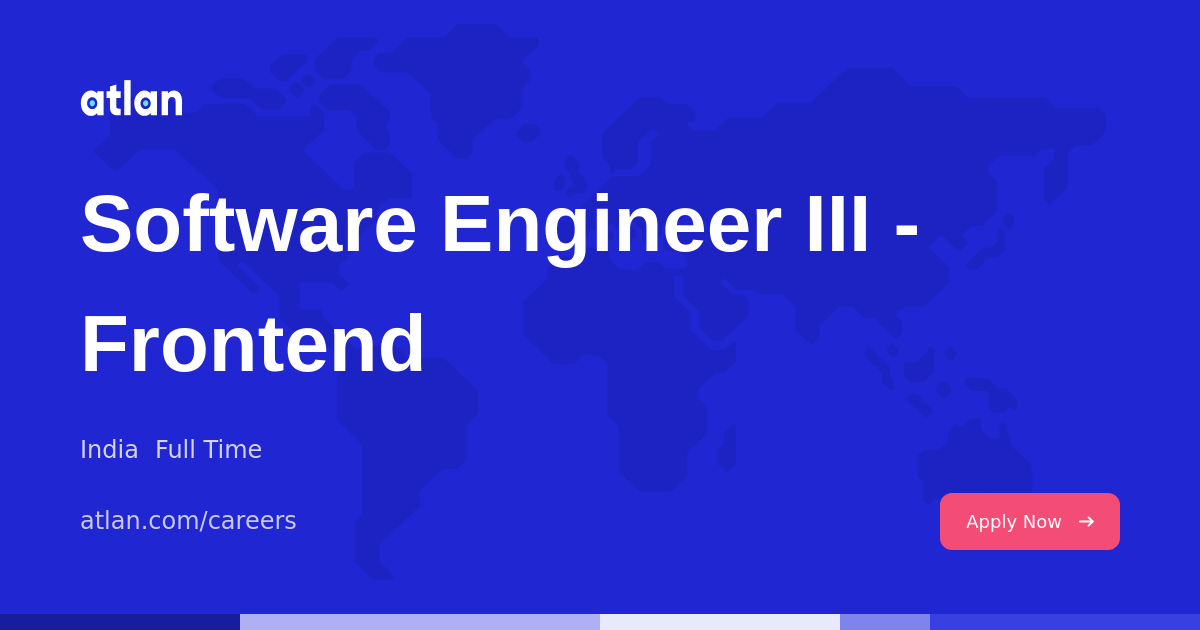 Atlan Careers Software Engineer Iii Frontend 