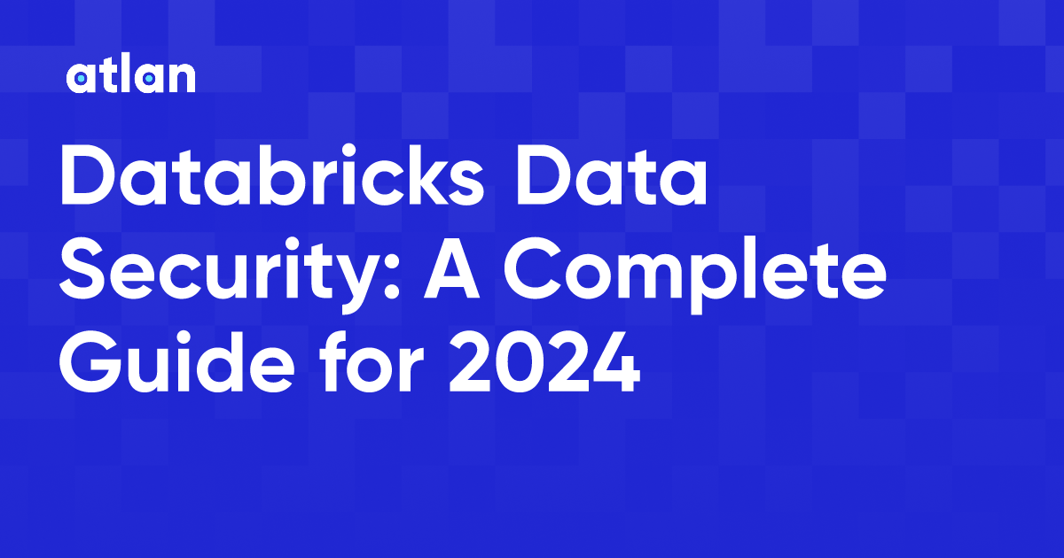 Databricks Data Security: A Complete Guide for 2024